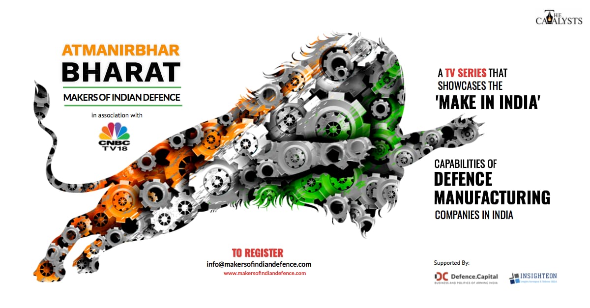 Atmanirbar Bharat CNBC poster – Defence.Capital